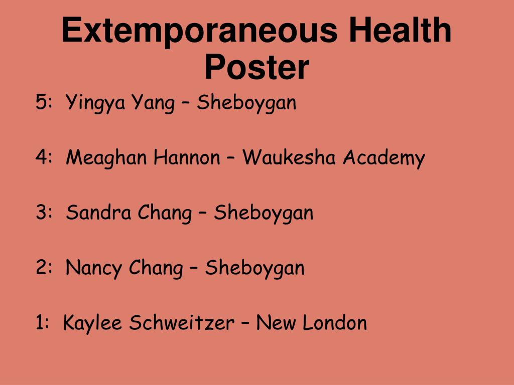 PPT - Wisconsin HOSA State Leadership Conference: Awards Session ...