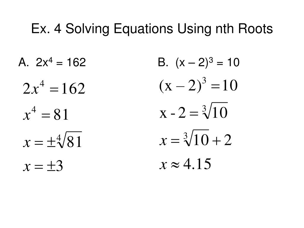 Solving Nth Root Equations Worksheet: Mastering Radical Expressions Solving Nth Root Equations Worksheet: Mastering Radical Expressions