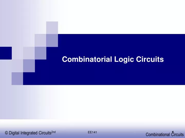 PPT - Combinatorial Logic Circuits PowerPoint Presentation, free ...
