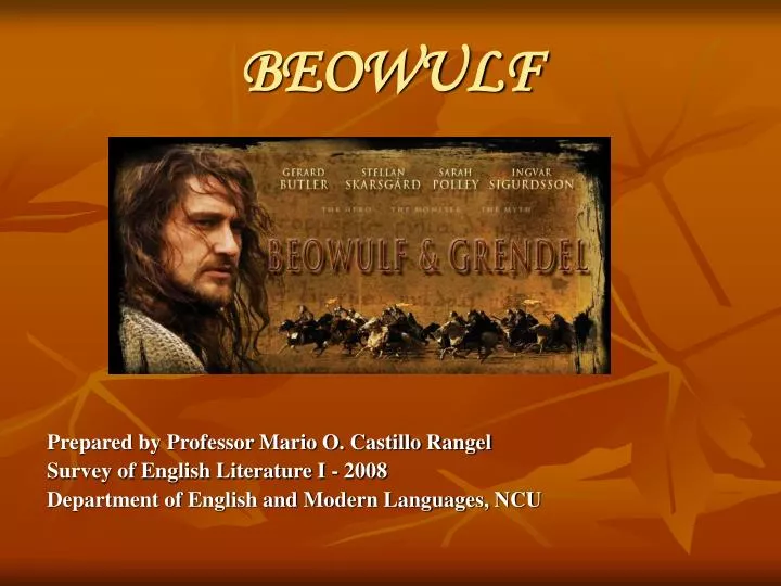 PPT - BEOWULF PowerPoint Presentation, free download - ID:6704043