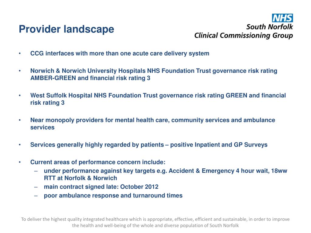 PPT - SOUTH NORFOLK CLINICAL COMMISSIONING GROUP Stakeholder Event ...