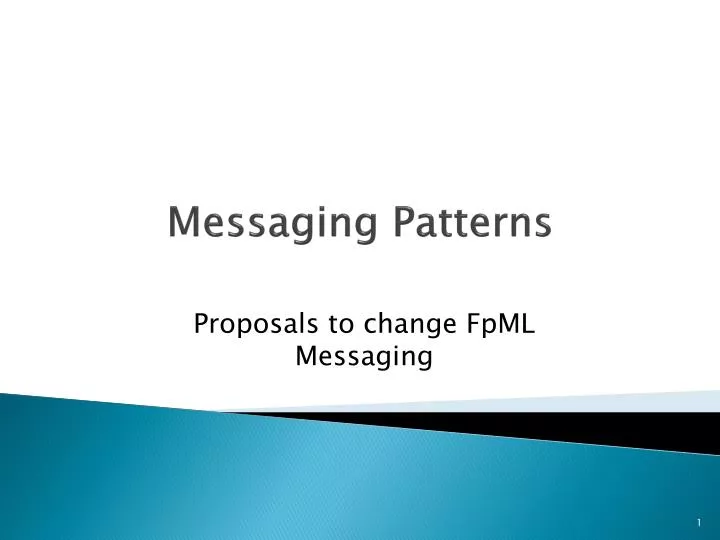 PPT - Messaging Patterns PowerPoint Presentation, free download - ID ...