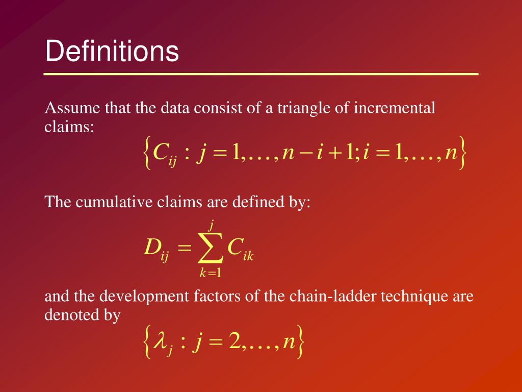 PPT - Stochastic Reserving in General Insurance Peter England, PhD EMB ...