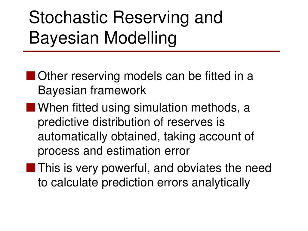 PPT - Stochastic Reserving in General Insurance Peter England, PhD EMB PowerPoint Presentation ...