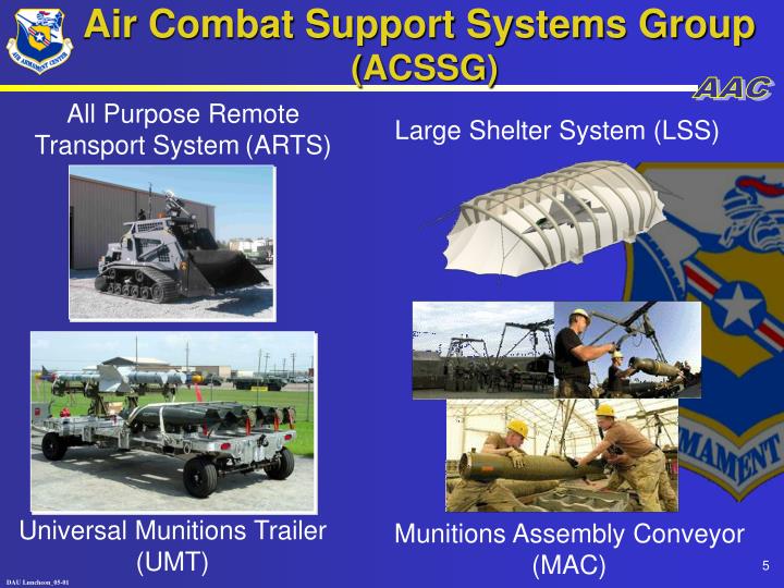 PPT - Air Armament Center (AAC) PowerPoint Presentation - ID:6705129