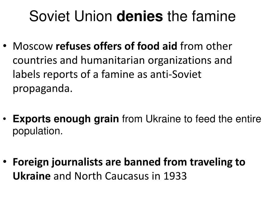 PPT - Holodomor Famine - Genocide in Ukraine 1932-1933 PowerPoint ...