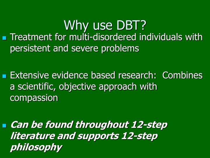 PPT - DBT Meets the Twelve Steps PowerPoint Presentation - ID:6706406