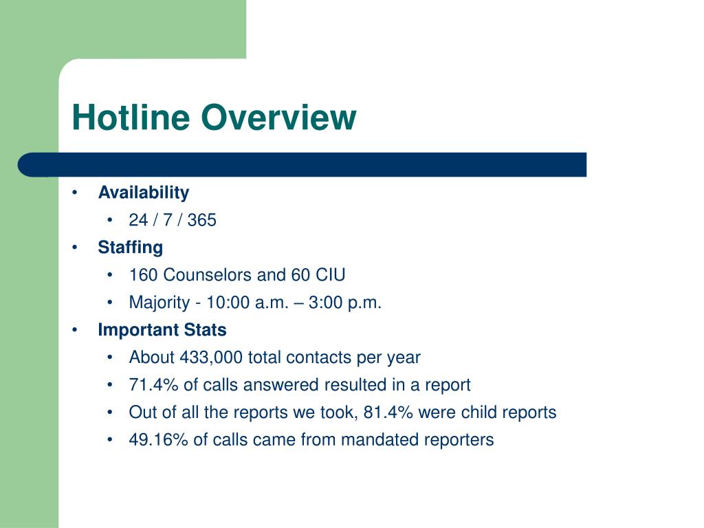 PPT Florida Abuse Hotline PowerPoint Presentation Free Download ID