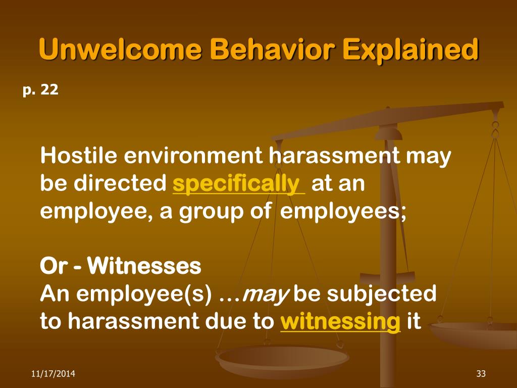 PPT - Health Services Department Harassment Prevention Training ...