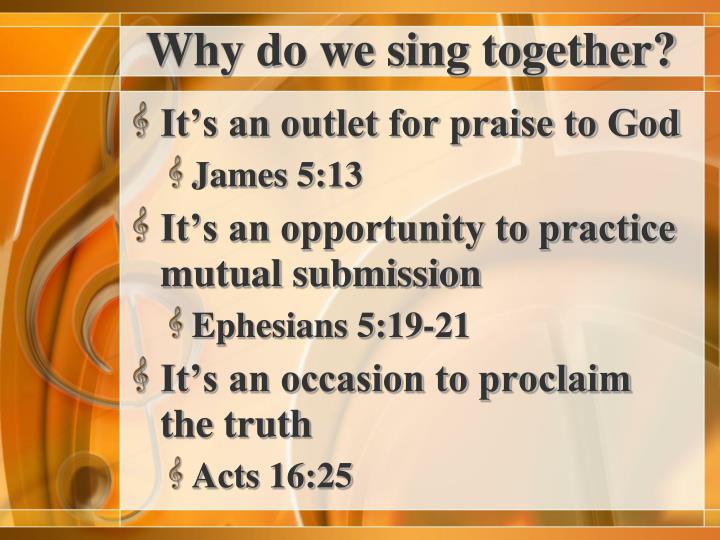 PPT - Singing Together PowerPoint Presentation - ID:6708750