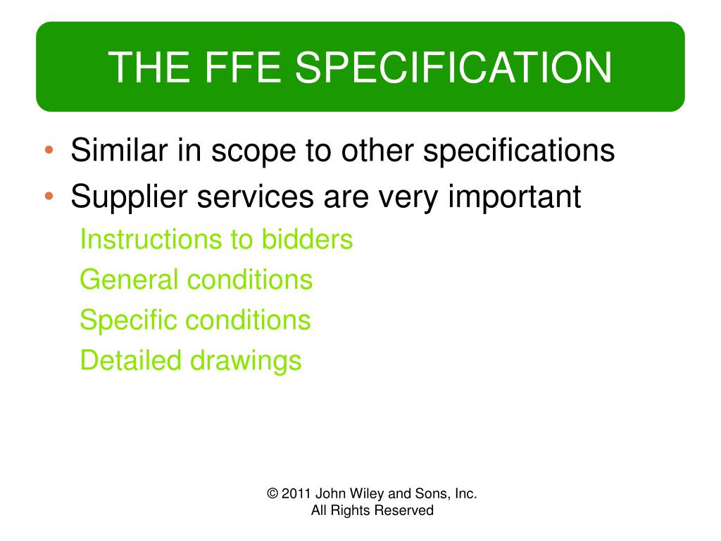 PPT - Furniture, Fixtures, and Equipment PowerPoint Presentation, free ...