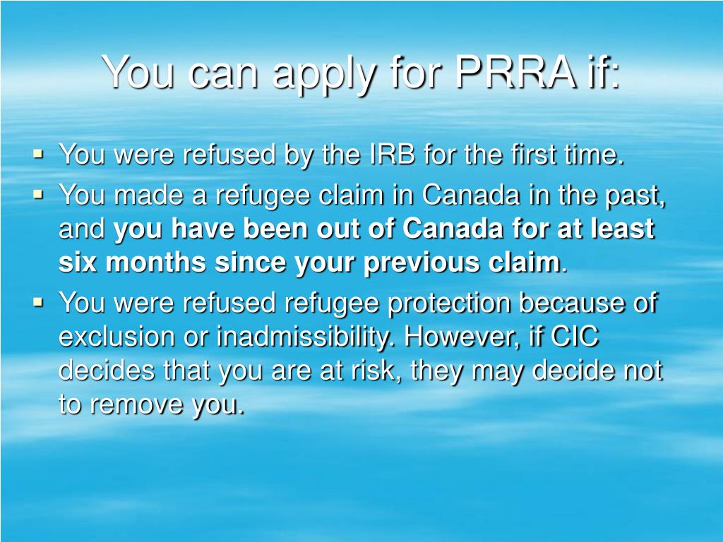 PPT - Pre-Removal Risk Assessment (PRRA) PowerPoint Presentation, free ...