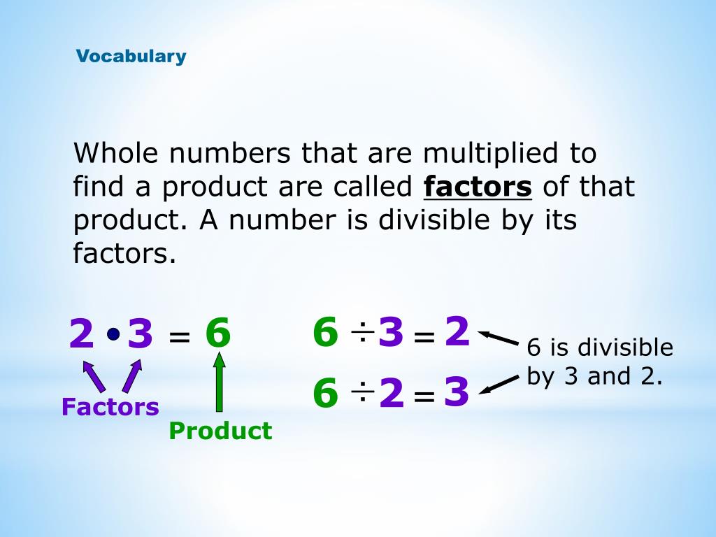 PPT - Factors, Prime Factorization, and Greatest Common Factor ... PPT - Factors, Prime Factorization, and Greatest Common Factor ...