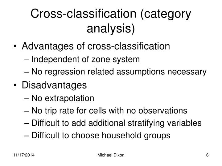 PPT - Trip Generation Modeling—Cross-Classification PowerPoint ...