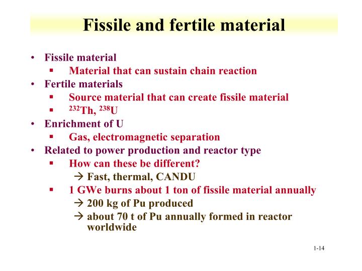 PPT - Lecture 1: Introduction Nuclear Forensics and the Fuel Cycle ...