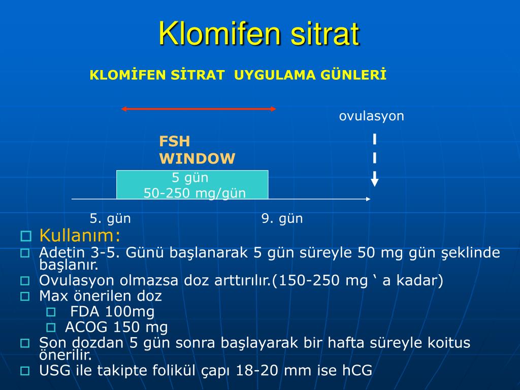PPT - PKOS’ da ovulasyon indüksiyonu prensipleri PowerPoint ...