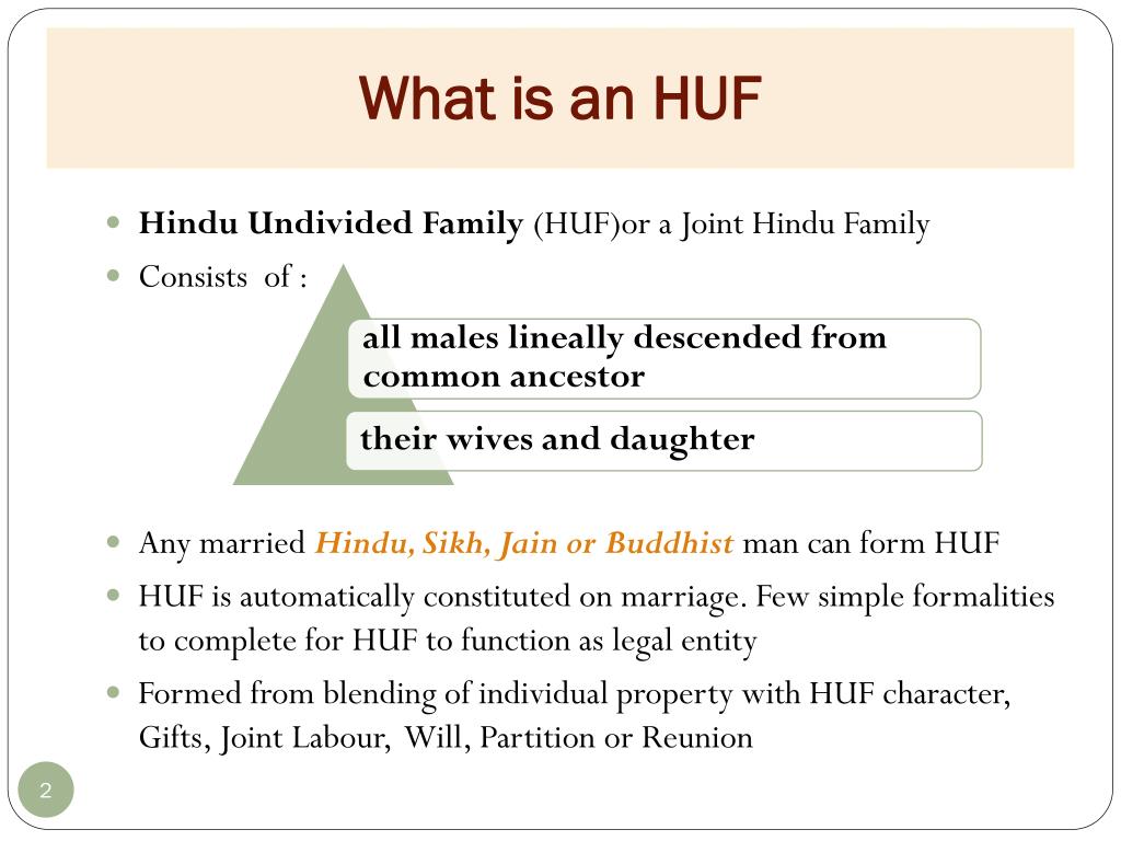 PPT - Assessment of Hindu Undivided Family PowerPoint Presentation, free download - ID:6711960