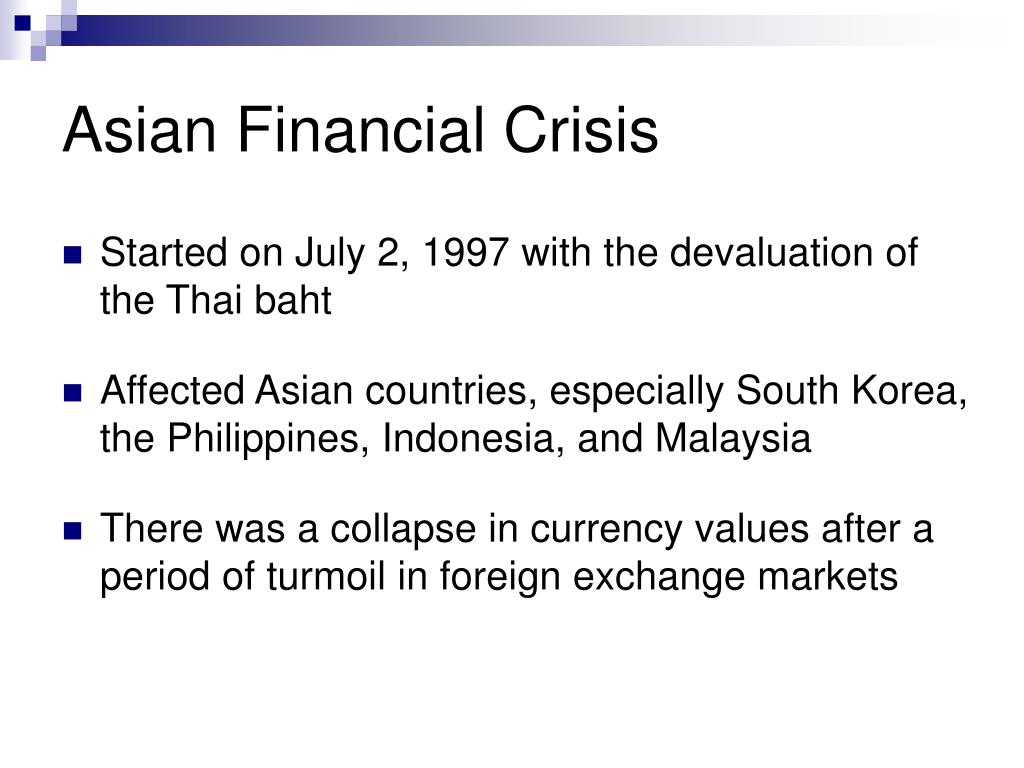 PPT - A CRITICAL ANALYSIS OF THE IMF: CASE STUDY OF THE ASIAN FINANCIAL ...