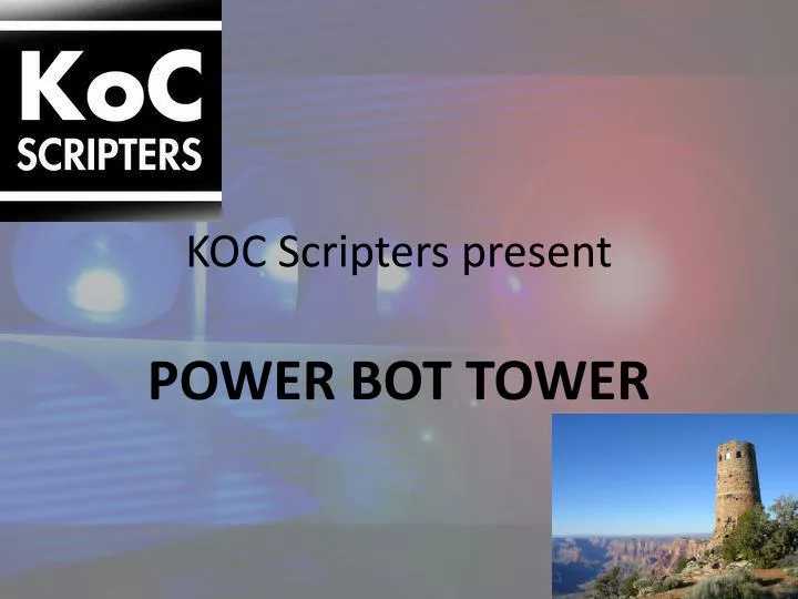 PPT - KOC Scripters present PowerPoint Presentation, free download - ID ...
