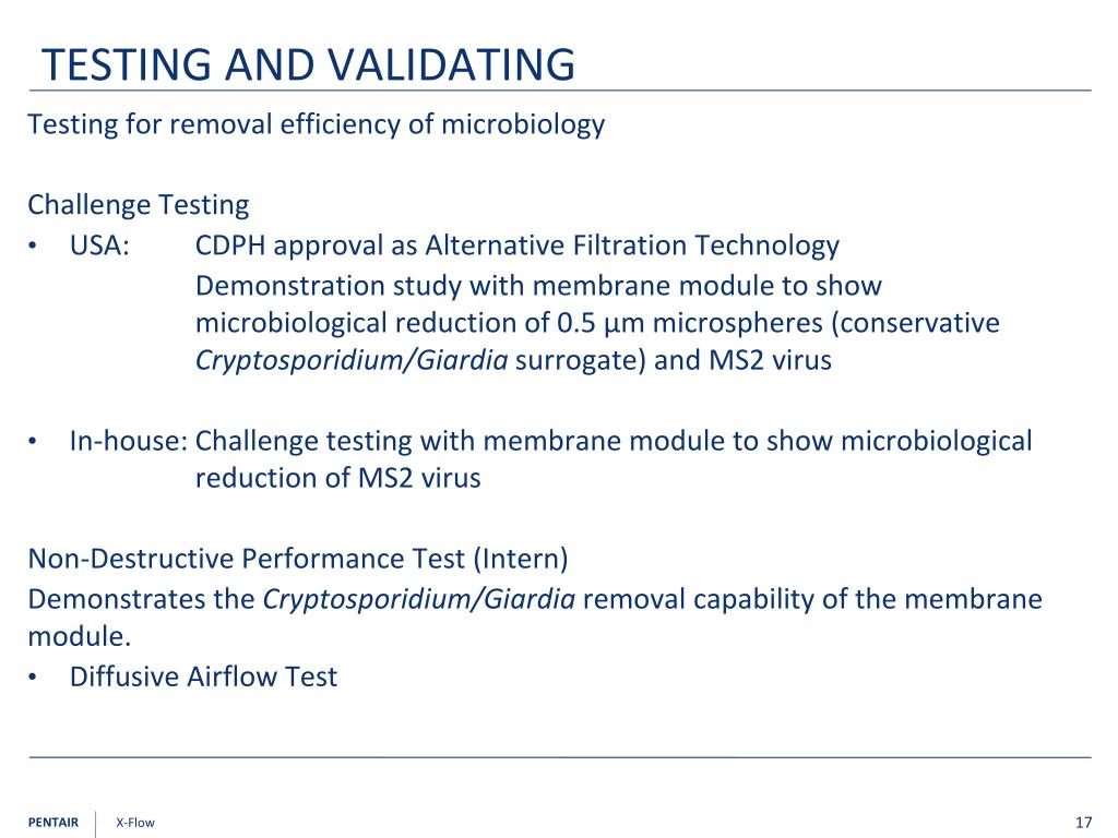 PPT - Design of Ultrafiltration plants for safe drinking water Frans ...