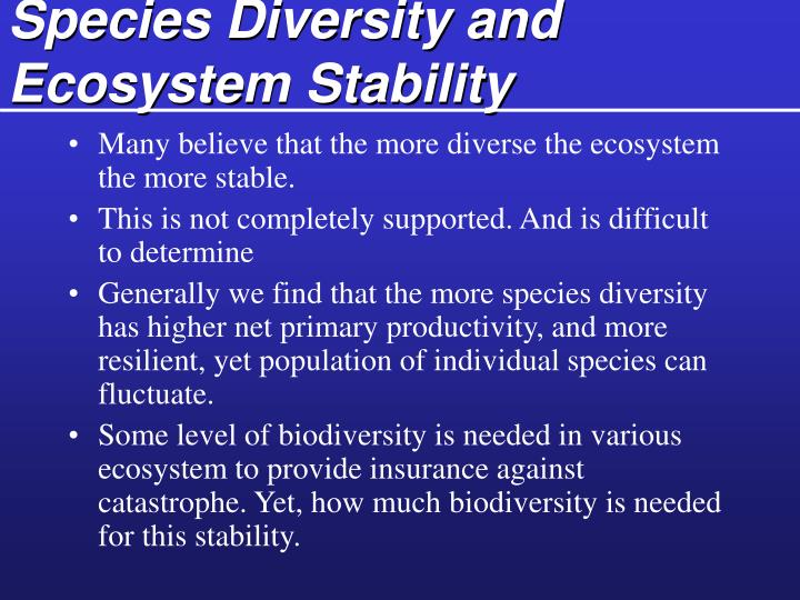 PPT - Community Ecology: Structure, Species Interactions, Succession ...