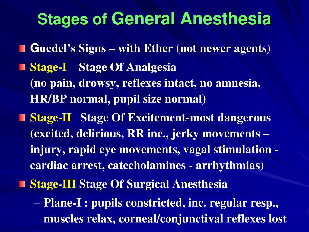 Stages Of Anaesthesia General Anaesthetics Pharmacolo - vrogue.co Stages Of Anaesthesia General Anaesthetics Pharmacolo - vrogue.co