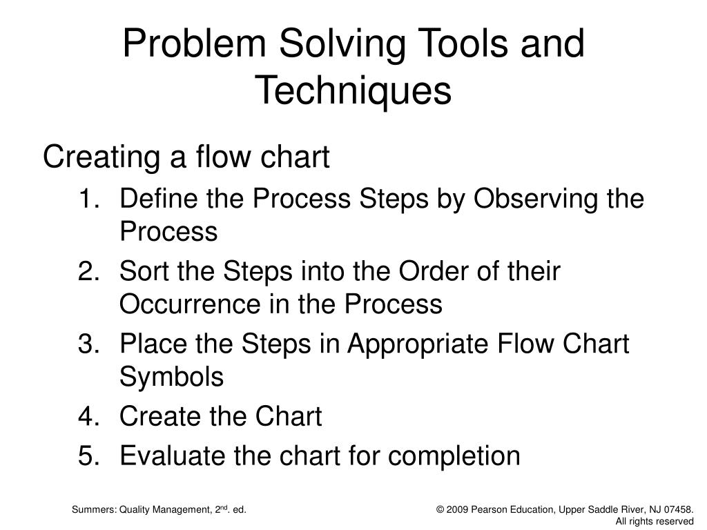 PPT Quality Management Problem Solving Tools And Techniques Chapter PPT Quality Management Problem Solving Tools And Techniques Chapter