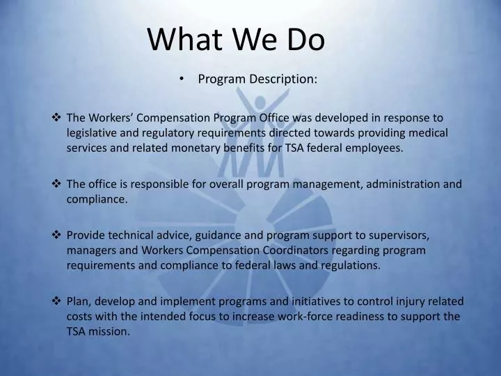 PPT - What We Do PowerPoint Presentation, free download - ID:6715707
