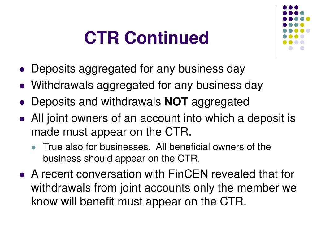 PPT - Bank Secrecy Act & Anti-Money Laundering Program PowerPoint ...