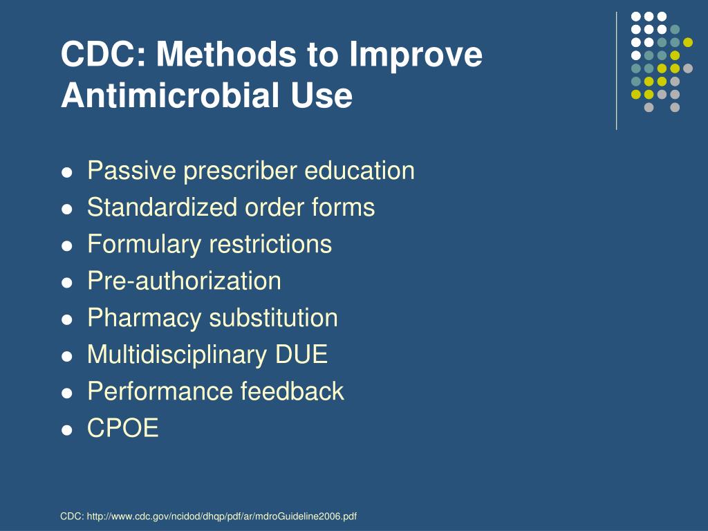 PPT - Antimicrobial Stewardship David Meyer, PharmD Clinical Pharmacy ...