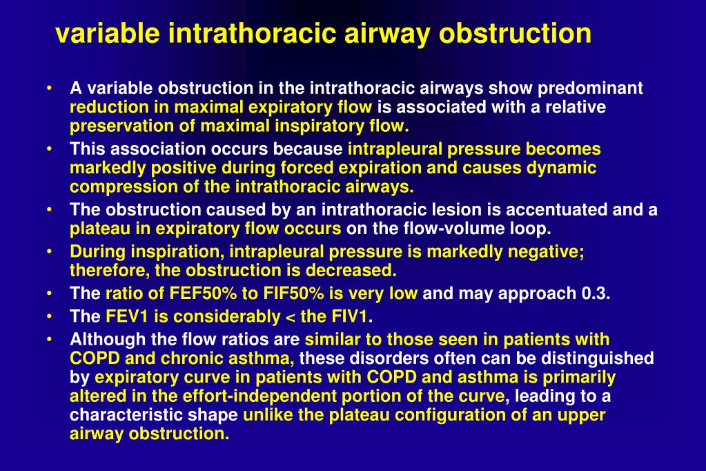 Ppt Upper Airway Obstruction By Ahmad Younes Professor Of Thoracic