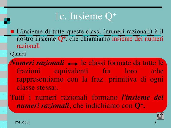 PPT - INSIEME Q dei numeri Razionali PowerPoint Presentation - ID:6717585