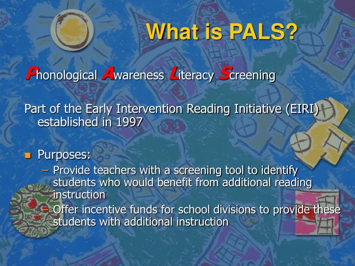 PPT - Elementary STC Training PALS PowerPoint Presentation - ID:6718381