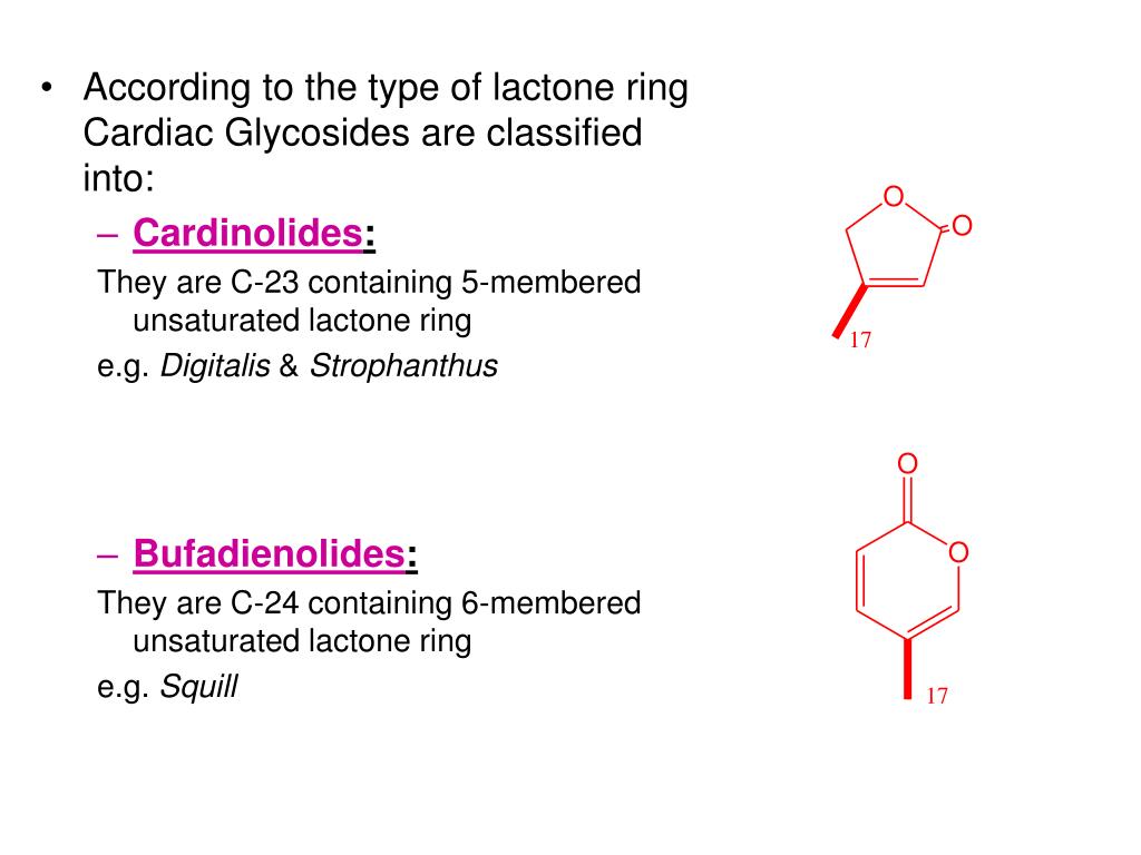 PPT - The Cardiac Glycosides Cardio-active Glycosides PowerPoint ...