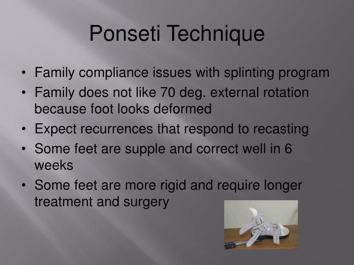 PPT - Ponseti Casting and Technique for Pediatric Clubfoot Management ...