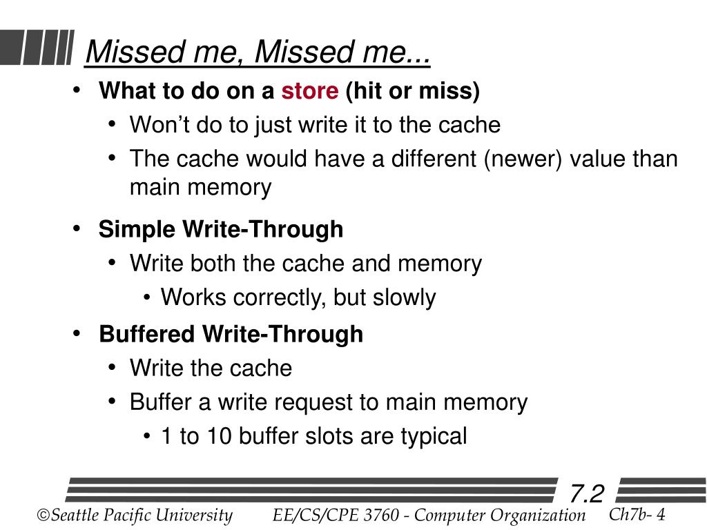 PPT - Chapter 7b: Cache Memory Performance PowerPoint Presentation ... PPT - Chapter 7b: Cache Memory Performance PowerPoint Presentation ...