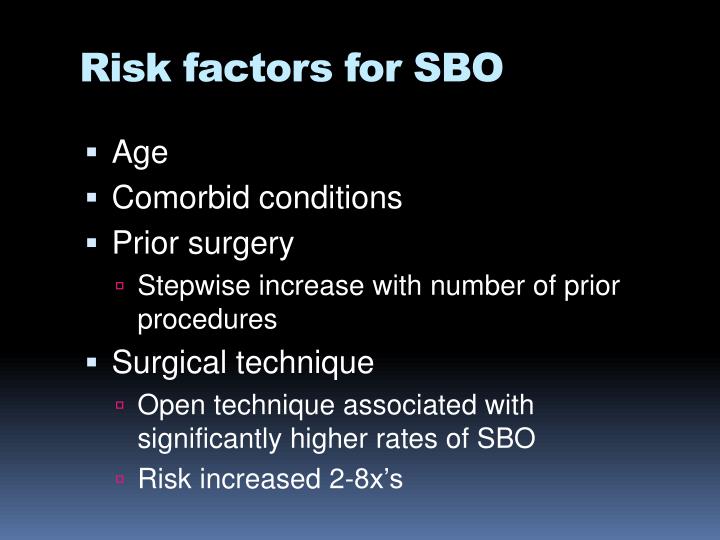 PPT - ADHESIVE small bowel obstruction PowerPoint Presentation - ID:6722760