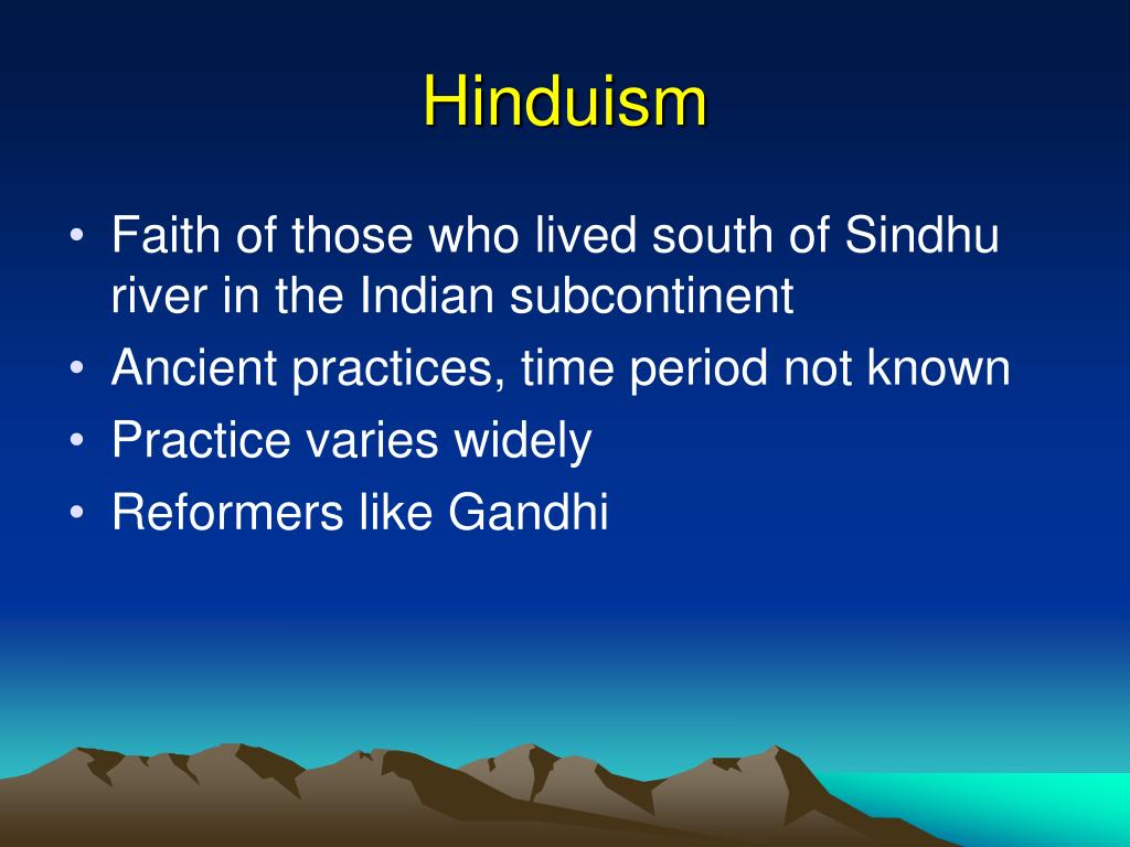 PPT - Hinduism and Medical Ethics PowerPoint Presentation, free ...