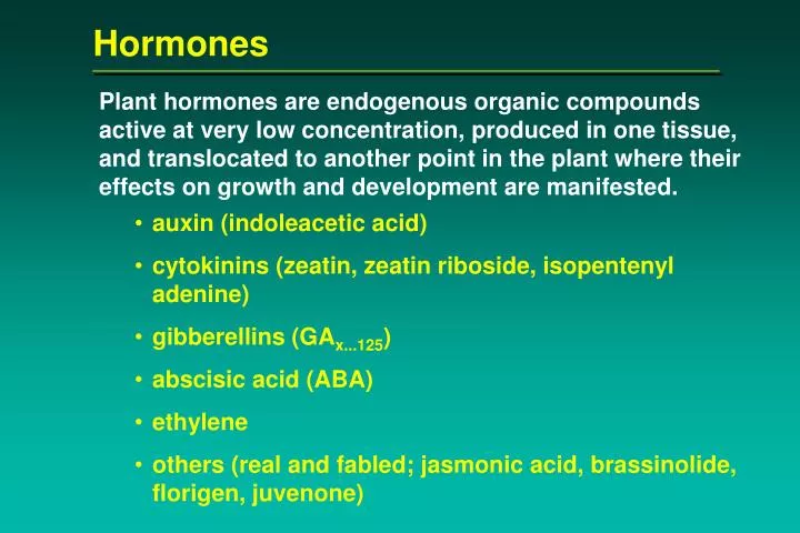 PPT - Hormones PowerPoint Presentation, free download - ID:6723283