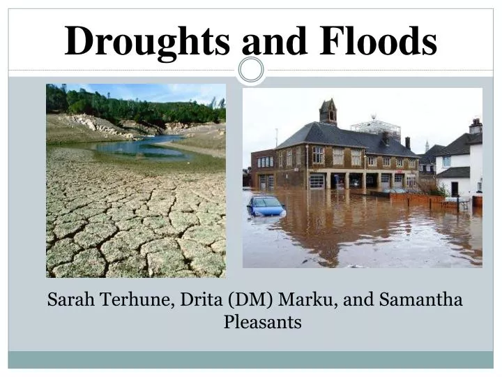 PPT - Droughts and Floods PowerPoint Presentation, free download - ID ...