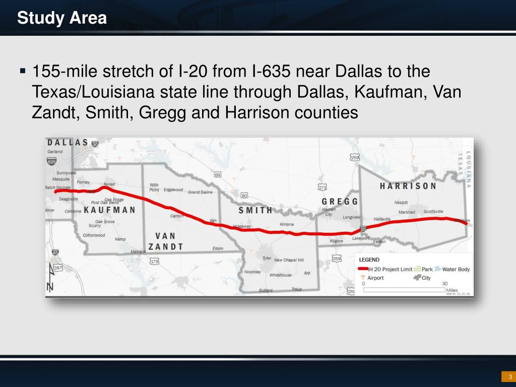 PPT - I-20 East Texas Corridor STUDY PowerPoint Presentation, free download - ID:6728049