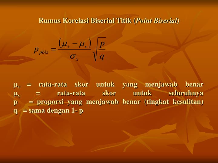 PPT - UJI VALIDITAS DAN RELIABILITAS PowerPoint Presentation - ID:6728530