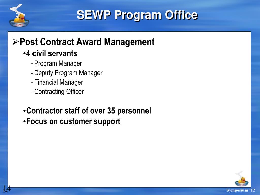 PPT - State of SEWP Joanne Woytek PowerPoint Presentation, free ...