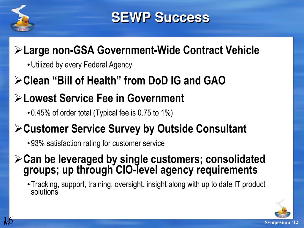 PPT - State of SEWP Joanne Woytek PowerPoint Presentation, free ...