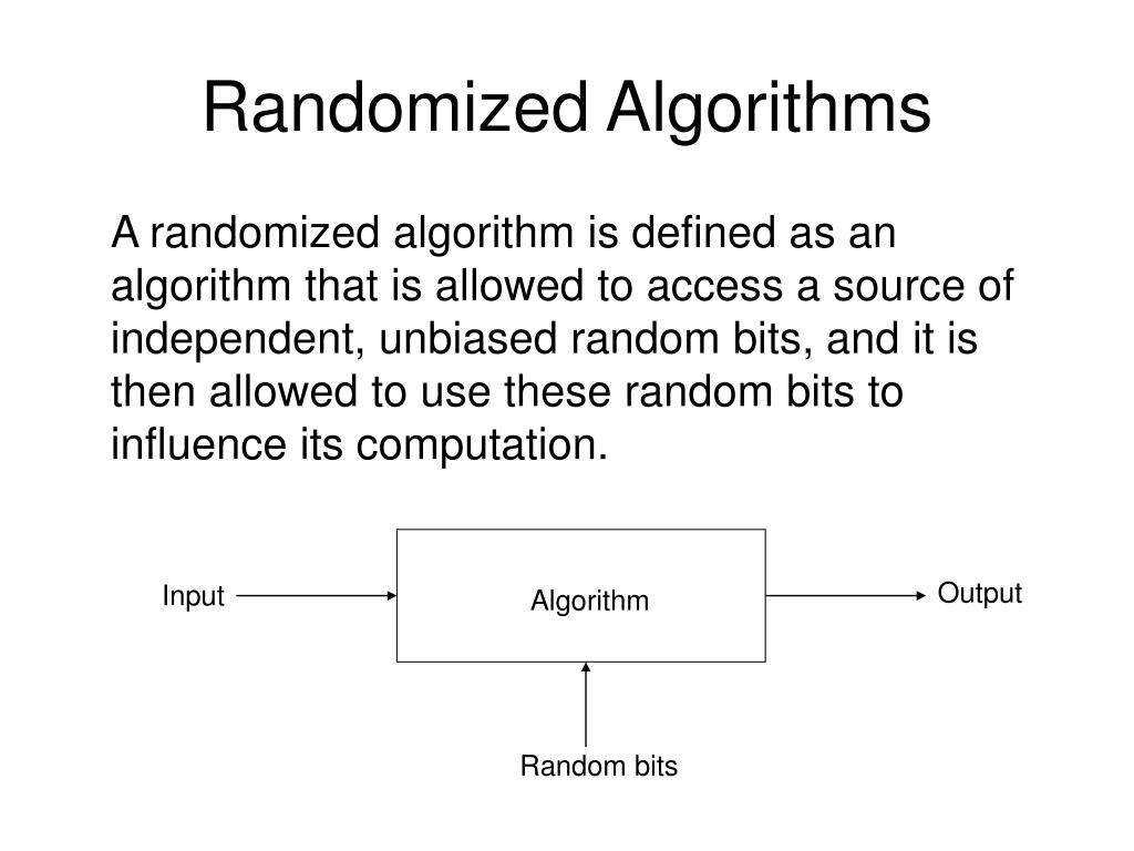 PPT - Study Group Randomized Algorithms PowerPoint Presentation, free ... PPT - Study Group Randomized Algorithms PowerPoint Presentation, free ...