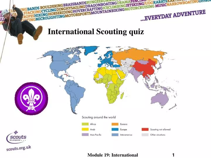 PPT - International Scouting quiz PowerPoint Presentation, free ...