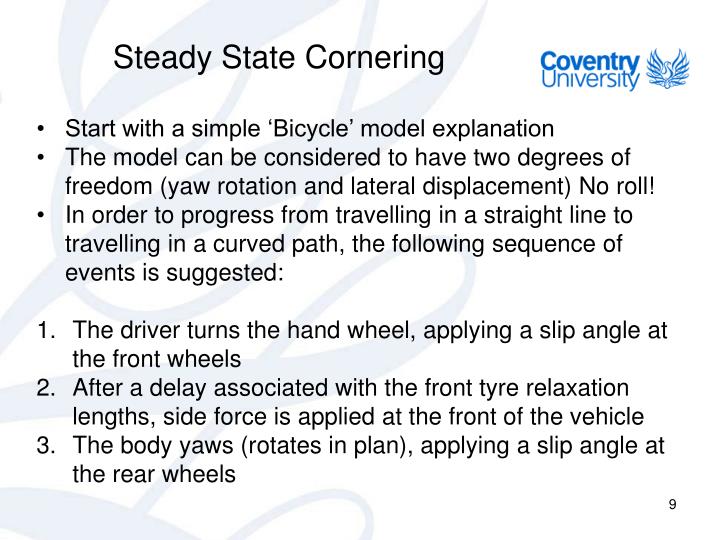 PPT - Lecture 7- Full Vehicle Modelling PowerPoint Presentation - ID ...