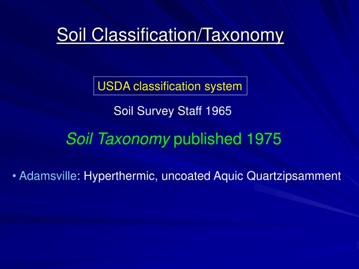PPT - Soil Morphology and Classification PowerPoint Presentation - ID ...