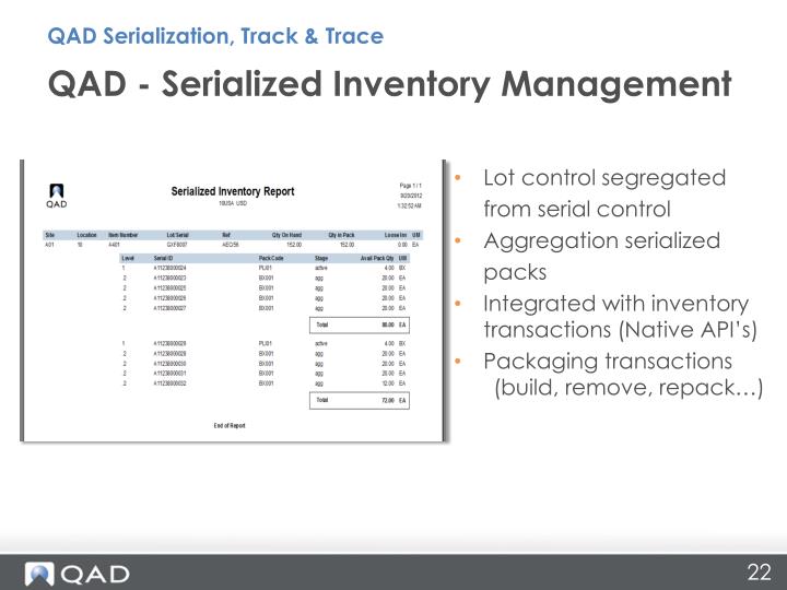 PPT - Serialization, Track & Trace PowerPoint Presentation - ID:6733821