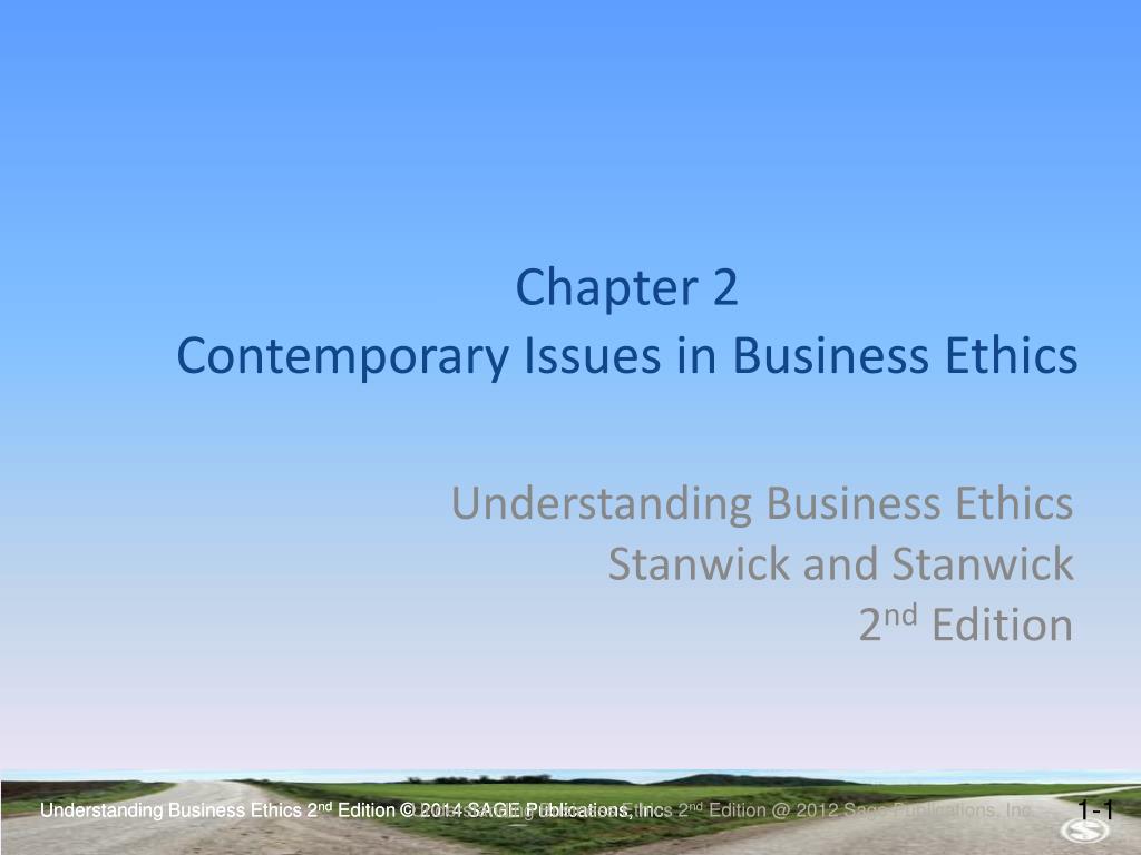 PPT - Chapter 2 Contemporary Issues in Business Ethics PowerPoint ... PPT - Chapter 2 Contemporary Issues in Business Ethics PowerPoint ...